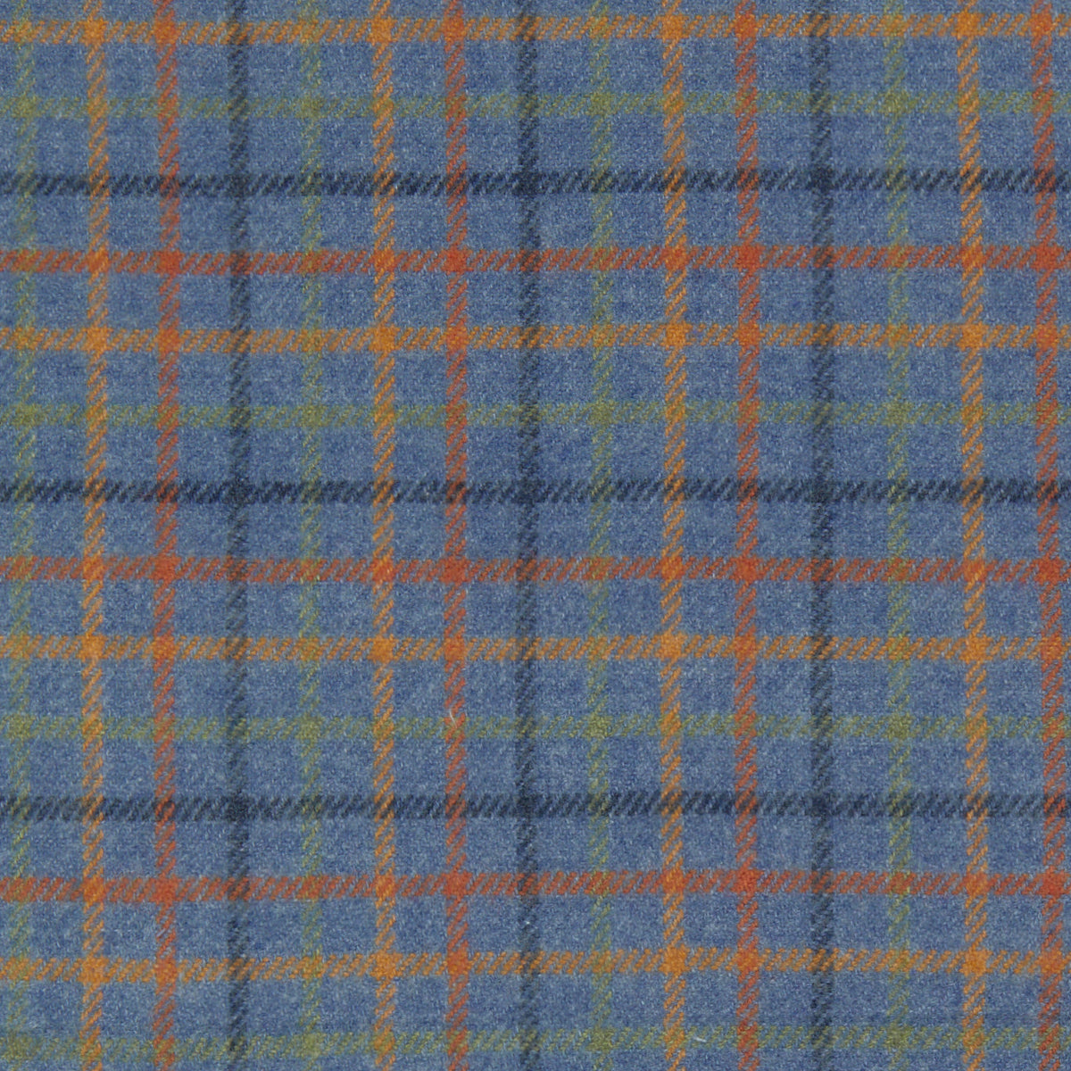 Made-to-Measure Shirt in Blue/Maize/Red Tattersall Flannel | Shop Sid ...