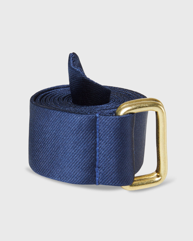 D-Ring Belt in Navy | Shop Sid Mashburn