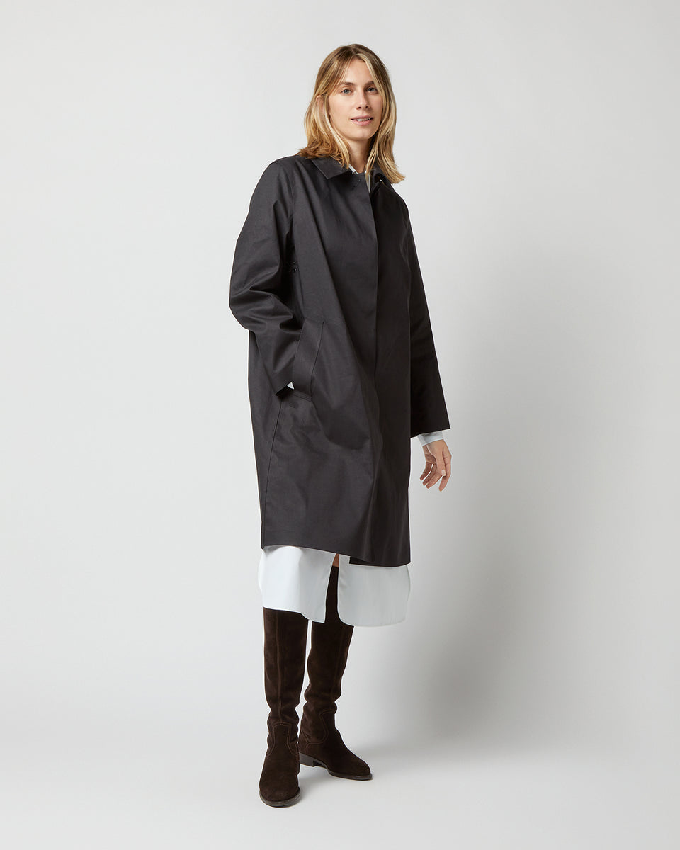 Banton Coat in Black | Shop Ann Mashburn