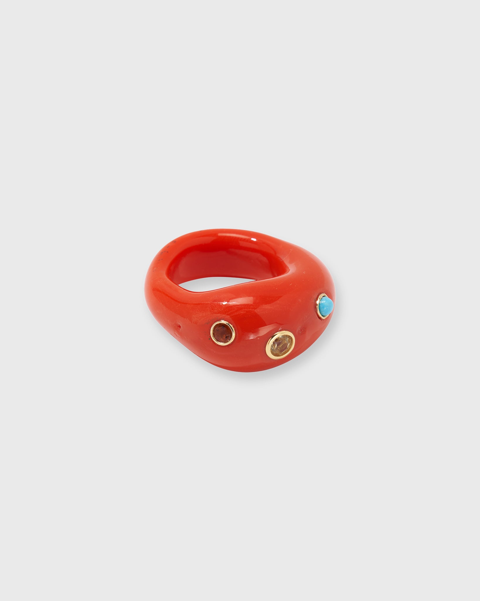 Monument Ring in Red Hot | Shop Ann Mashburn