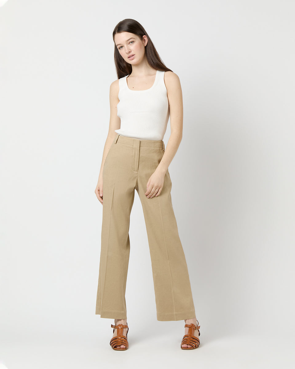 Nia Shell in Chalk Ice Cotton | Shop Ann Mashburn