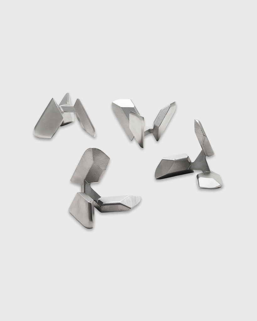 Tetra Puzzle in Brushed Stainless Steel | Shop Mashburn