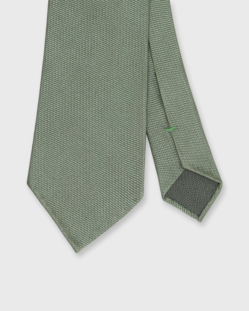Silk Woven Tie in Green | Shop Sid Mashburn