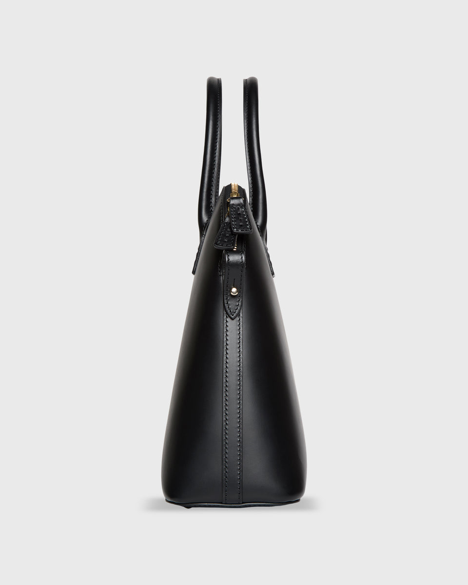 Helen Bag in Black Leather | Shop Ann Mashburn