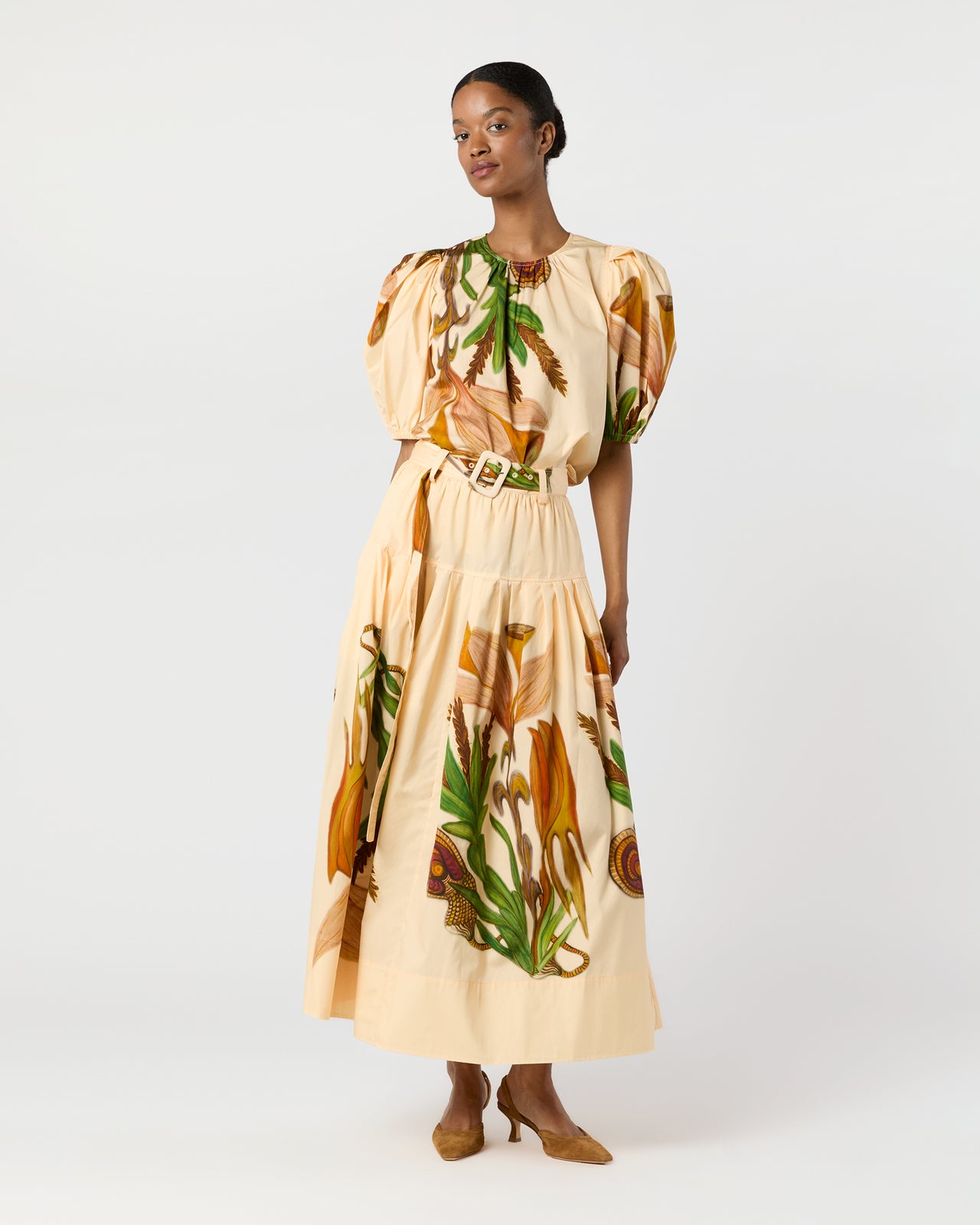 Filigree Skirt in Inner Nature | Shop Ann Mashburn