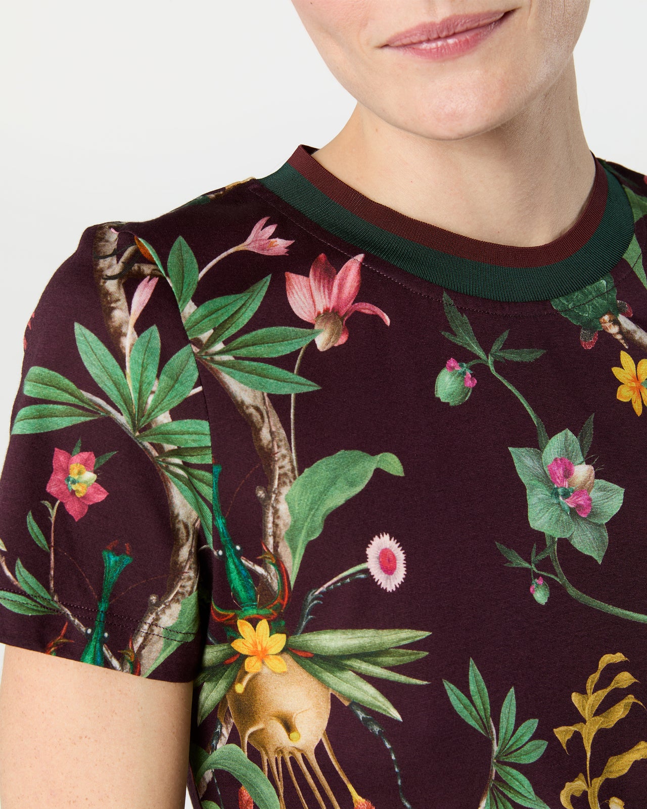 Sporty Swing Dress in Zooflora | Shop Ann Mashburn