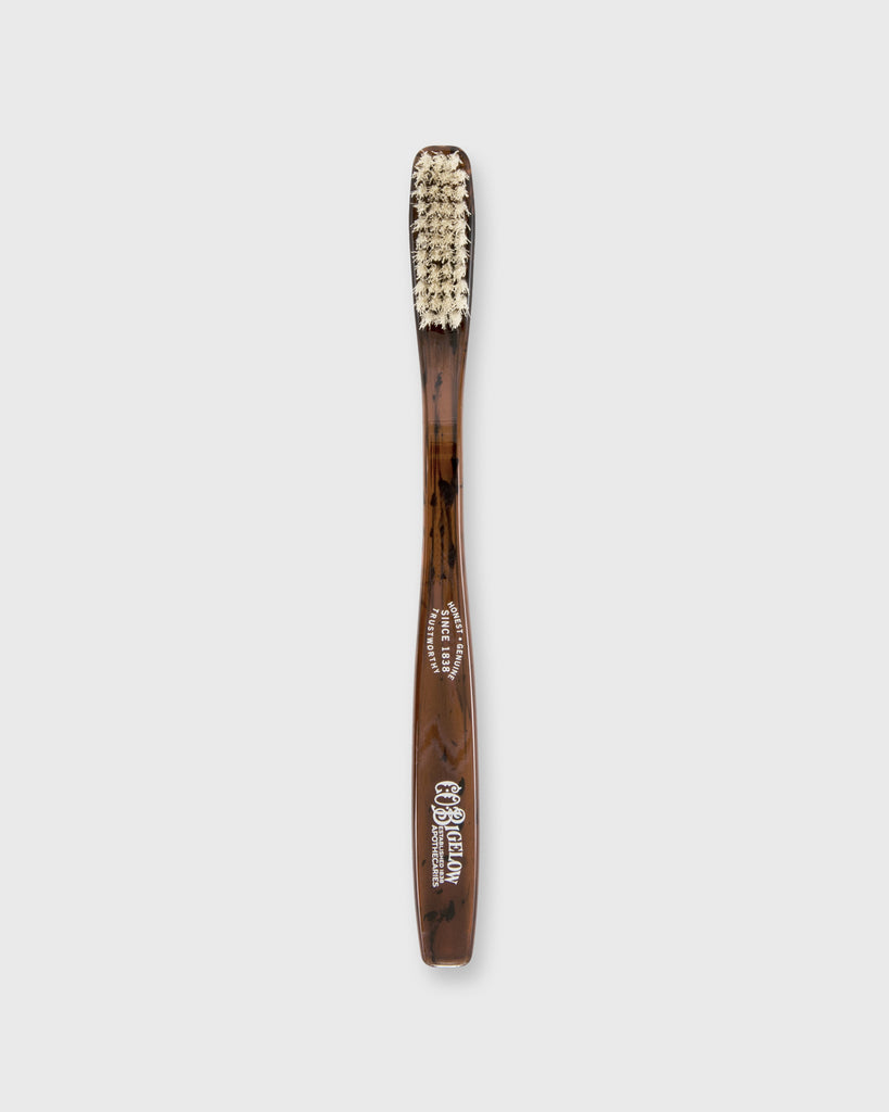 Soft Tortoise Toothbrush in Brown | Shop Sid Mashburn