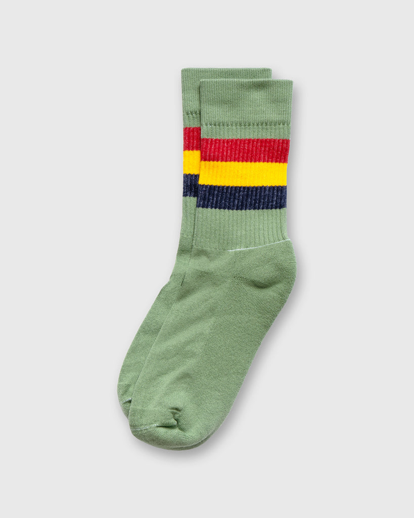 The Sol Socks in Sage | Shop Sid Mashburn